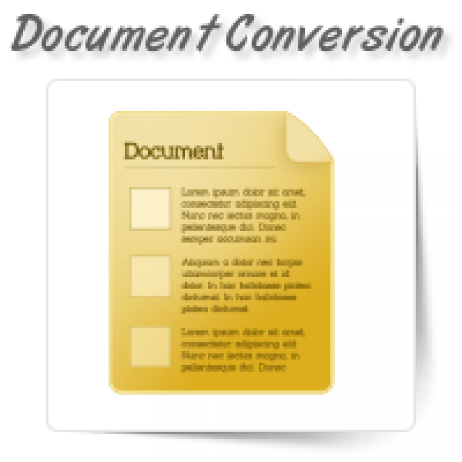 Document Conversion